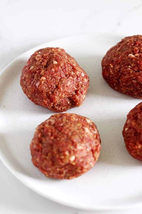 Homemade Burger Patties (Josh's secret recipe) - The Kiwi Country Girl