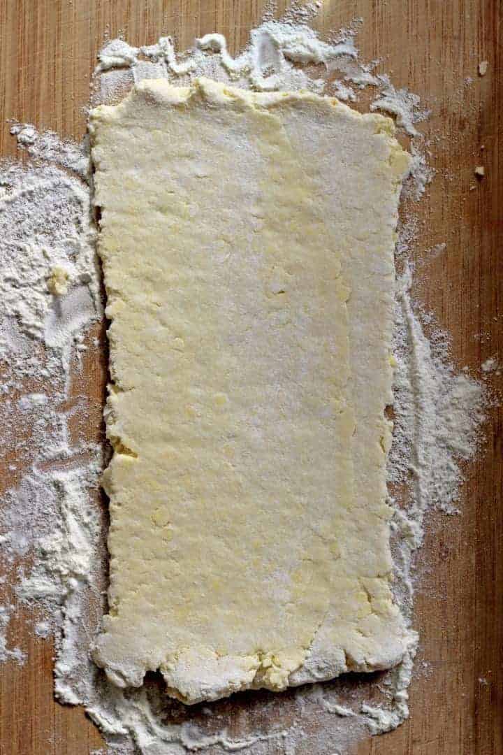 15 minute Homemade Puff Pastry - The Kiwi Country Girl