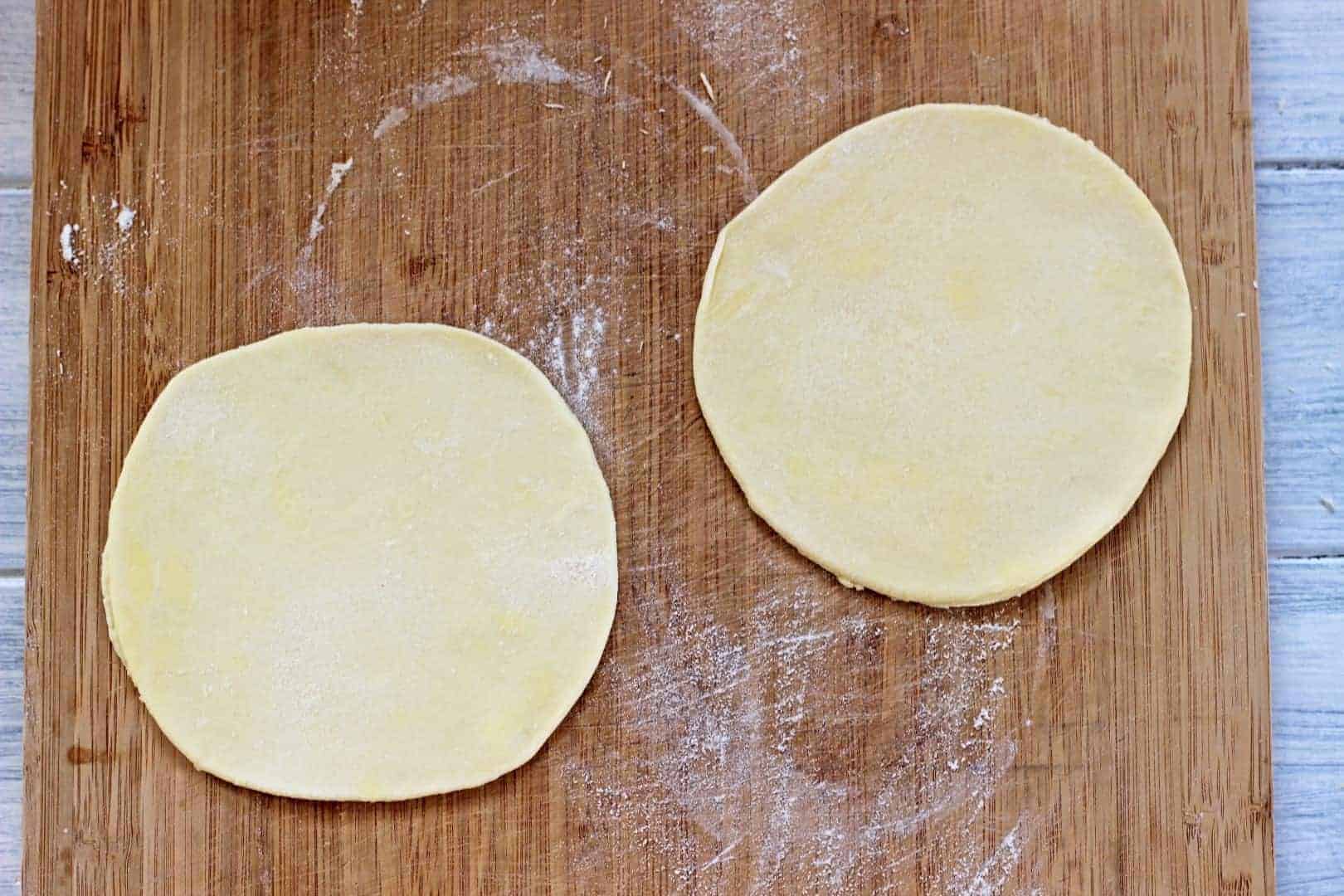 Blueberry & Lemon Curd Mini Galettes - The Kiwi Country Girl