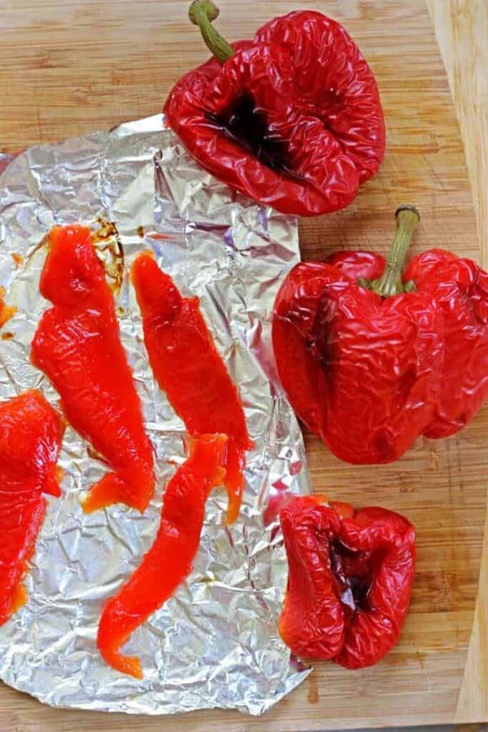 How to: Roast Red Peppers - The Kiwi Country Girl
