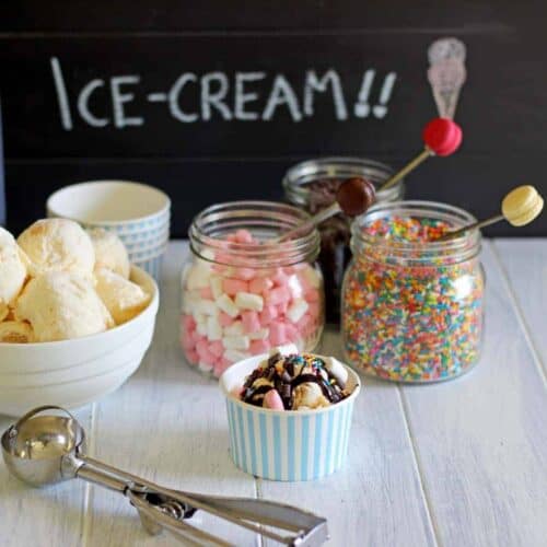 How to set up an Ice Cream Sundae Bar - The Kiwi Country Girl