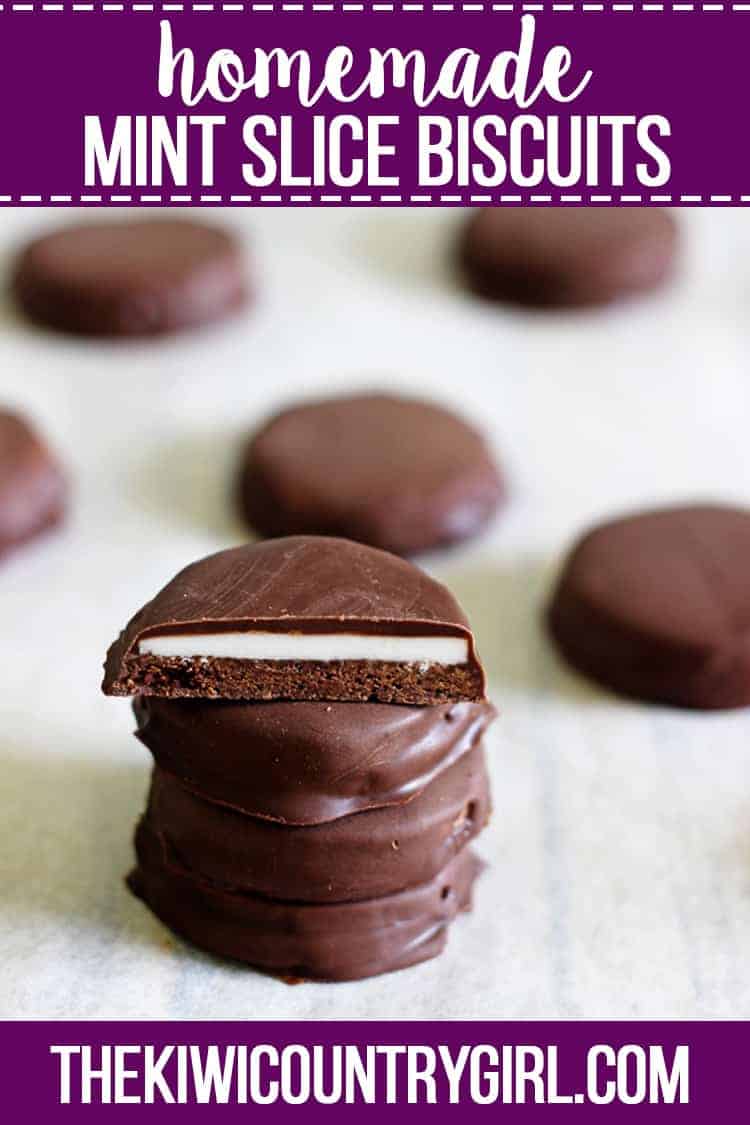 Homemade Mint Slices - The Kiwi Country Girl