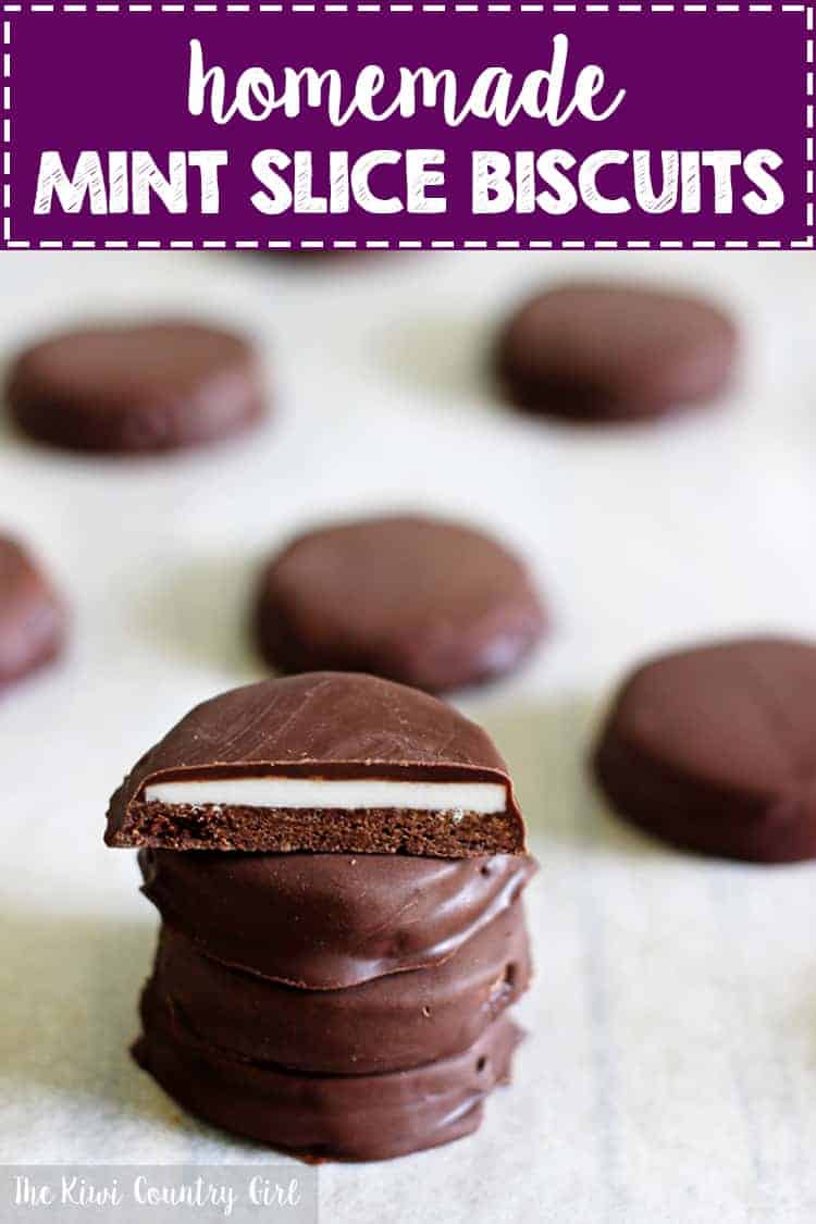 Homemade Mint Slices - The Kiwi Country Girl