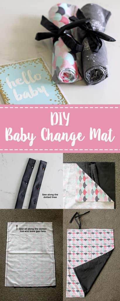 Tutorial: Simple baby change mat - The Kiwi Country Girl
