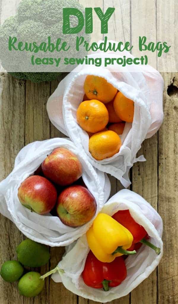 DIY Reusable Produce Bags - The Kiwi Country Girl