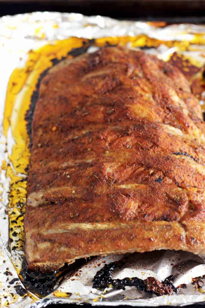 Oven Baked BBQ Pork Ribs - The Kiwi Country Girl