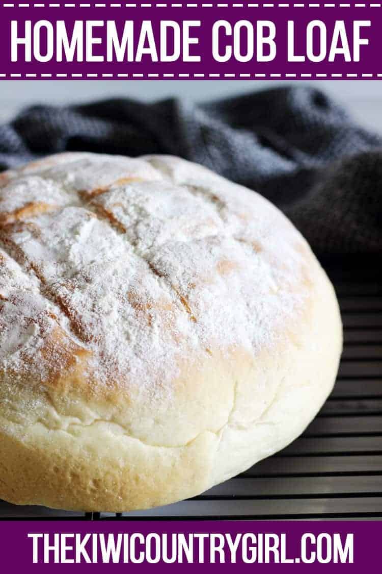 Cob Loaf Recipe - The Kiwi Country Girl