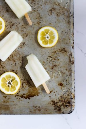 Homemade Lemonade Ice Blocks - The Kiwi Country Girl