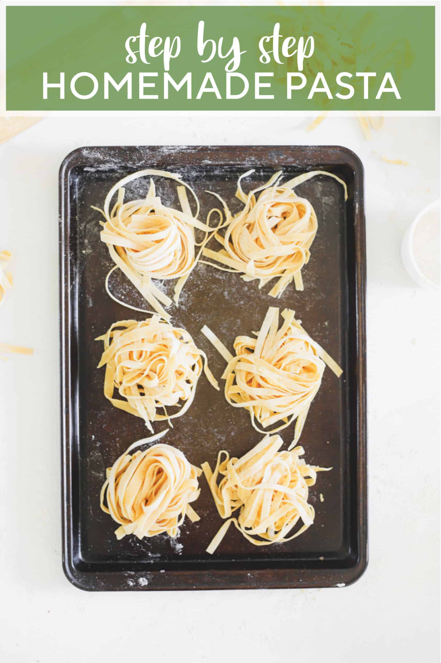 Homemade Pasta - The Kiwi Country Girl