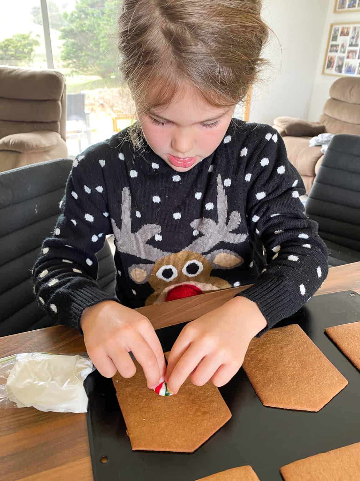How to make and decorate a Gingerbread House - The Kiwi Country Girl