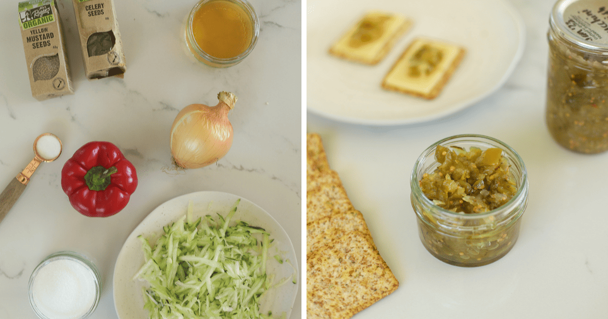 Sweet Zucchini Relish - The Kiwi Country Girl